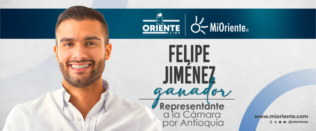 Felipe Jiménez, el joven de raíces santuarianas que entró a la Cámara ...